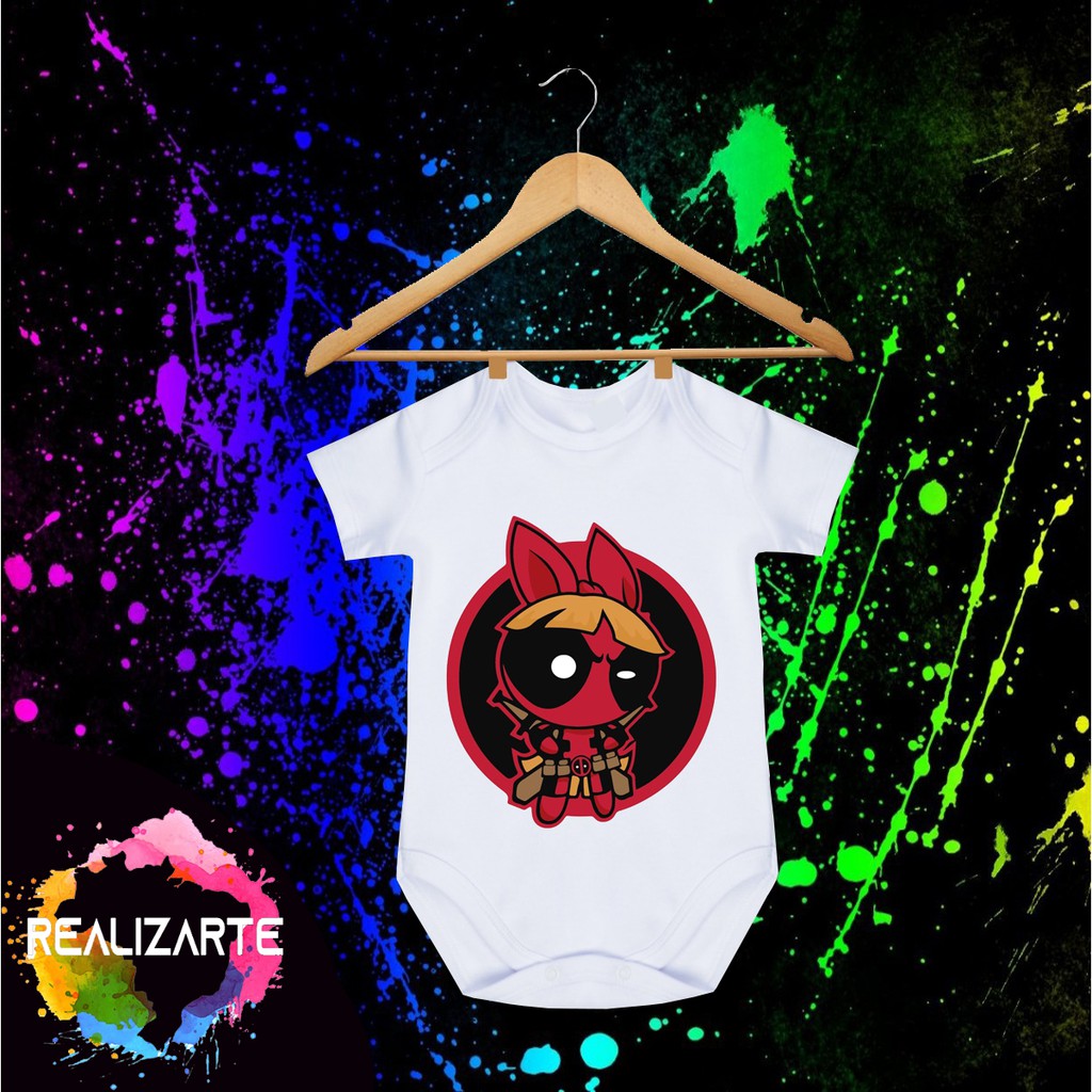 Body Infantil Deadpool | Shopee Brasil