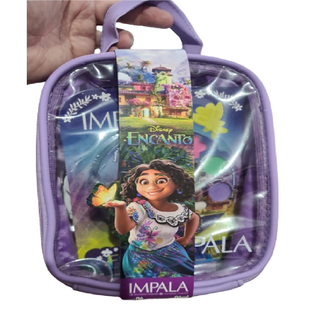 Impala Kit Bolsa Disney Encanto Esmaltes + Paleta de Maquiagem Infantil ...