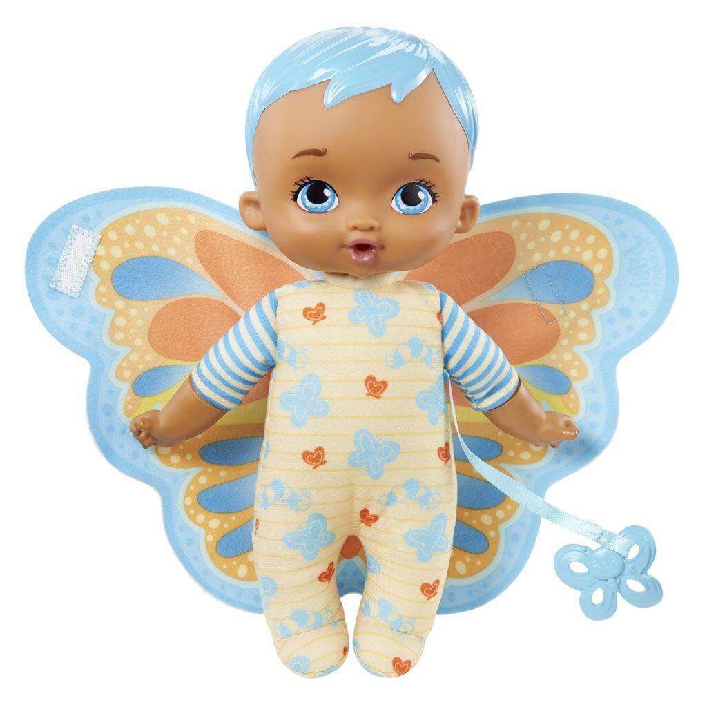 Boneca My Garden Baby Minha Primeira Bebe Borboleta Cabelo Azul - HBH37 ...