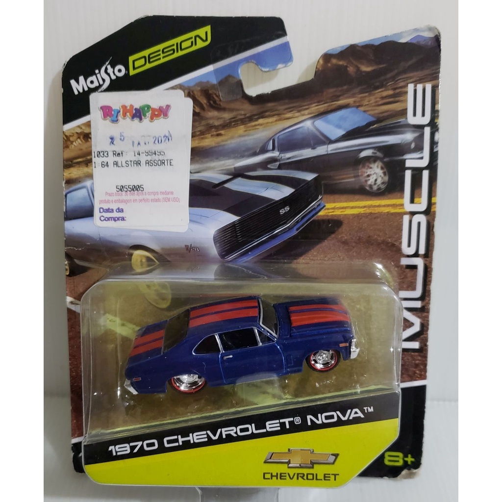 MINIATURA MAISTO - CHEVY NOVA E CHEVY PICKUP - RIO MINIATURAS | Shopee ...