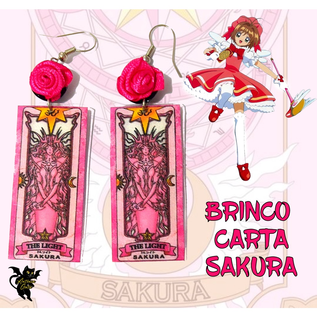 Brinco Carta Clow Carta Sakura - anime e mangá Sakura Card Captor -The ...