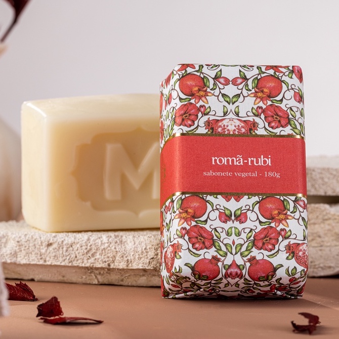 Sabonete em Barra Roman Rubi Madressenza 180g | Shopee Brasil