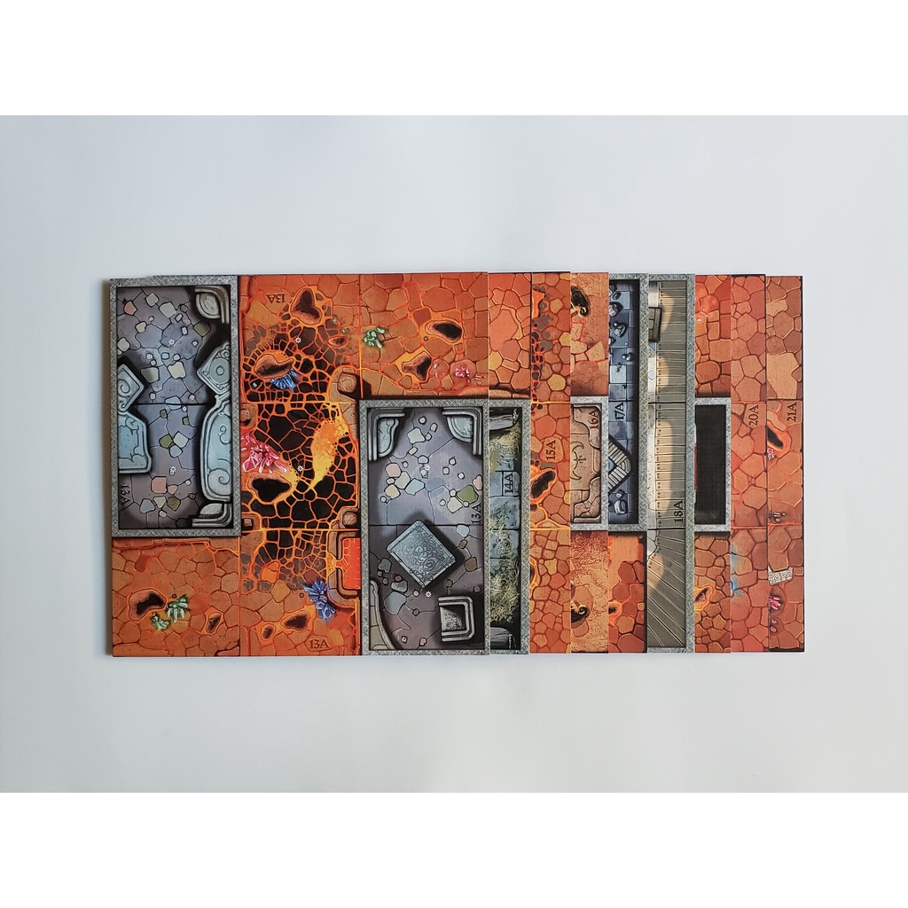 Arcadia Quest Inferno / Rpg: 9 Tiles Set - Original | Shopee Brasil