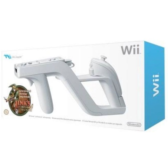 Wii Zapper original arma gamer Nintendo na caixa | Shopee Brasil