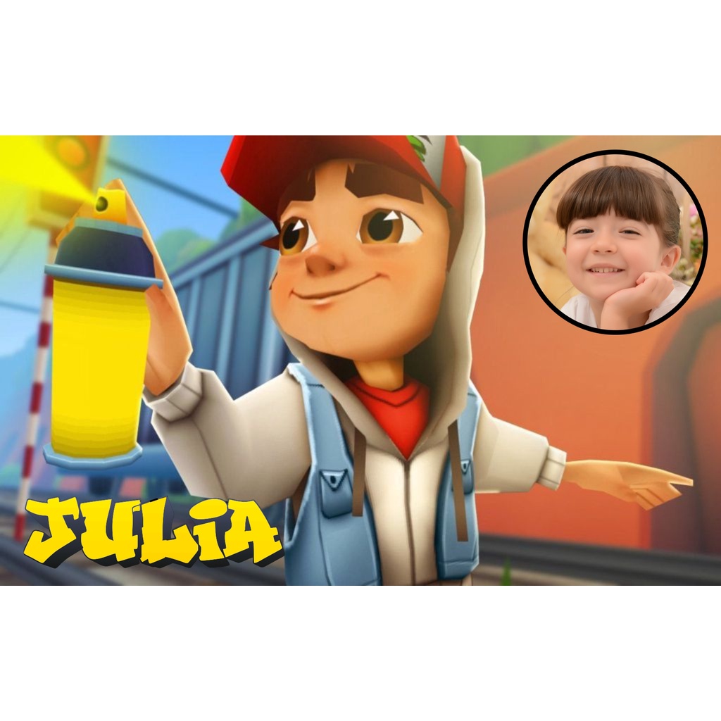 Painel lona Subway surfers | Shopee Brasil