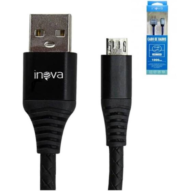 Cabo USB Para V8 Inova 1 Metro | Shopee Brasil