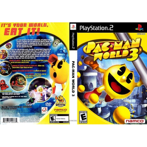 Jogo Pac man World 3 Ps2 Shopee Brasil