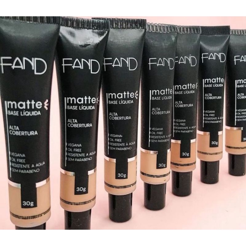 Base Fand - Liquida Matte 30g - Cor 6.75 | Shopee Brasil