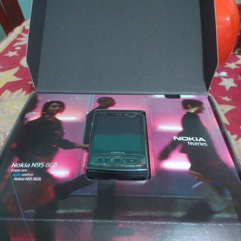Telefone Nokia N95 com todos acessórios novos | Shopee Brasil
