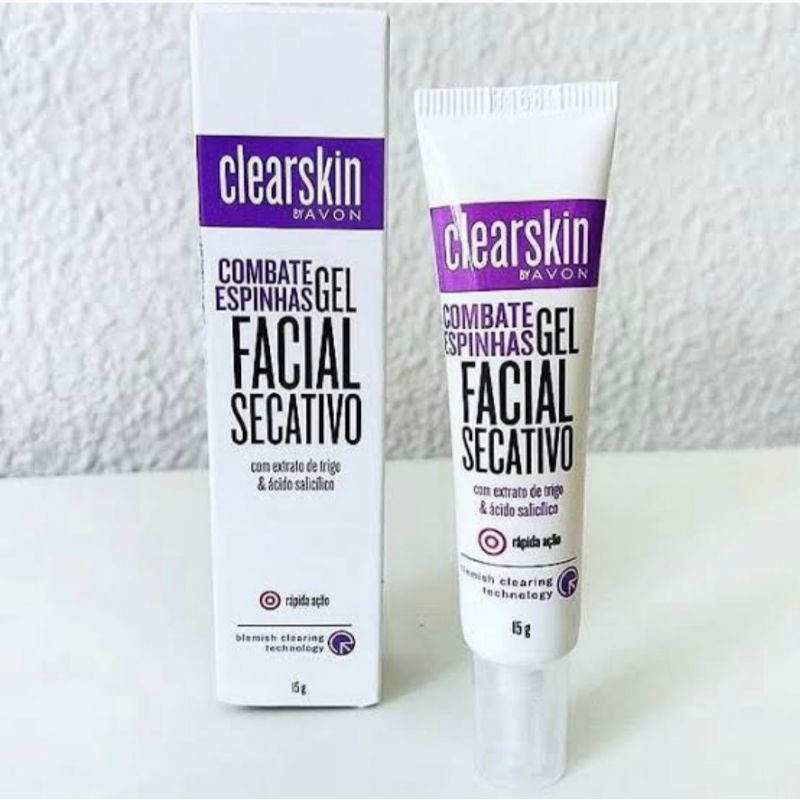 Avon Clearskin Gel Secativo Redutor de Espinhas Ação Rápida 15g ...