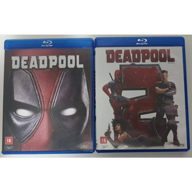 Blu-ray Deadpool Coleção 1 e 2-Marvel | Shopee Brasil