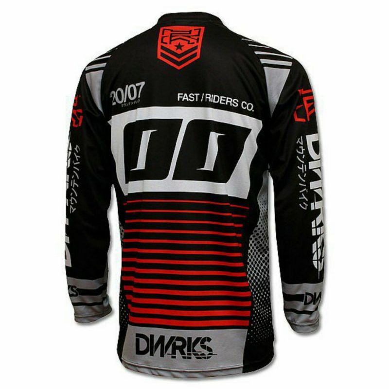 Camisa De Bicicleta Dirtworks MTB , > Nome E Adesivos Gratuitos | Shopee Brasil