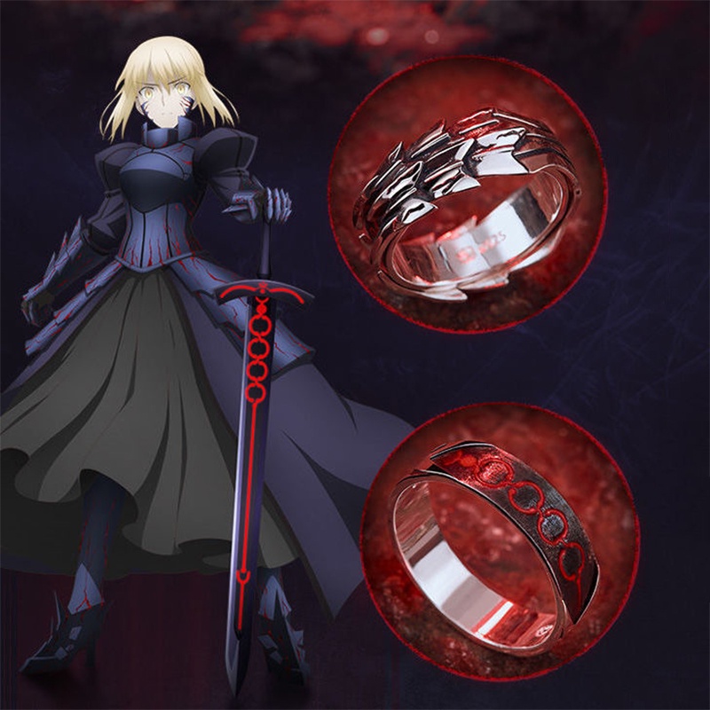 Anime Fate Stay Night Ring Altima Pendragon Excalibur Morgan Anel De ...