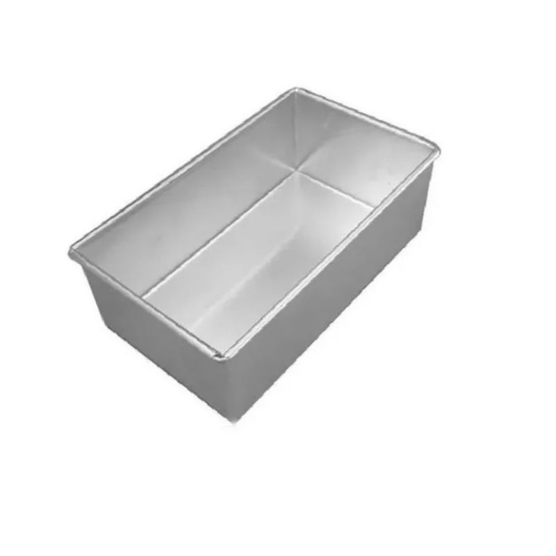 Forma Bolo Retangular Alta 20x15x10cm (Alumínio) | Shopee Brasil