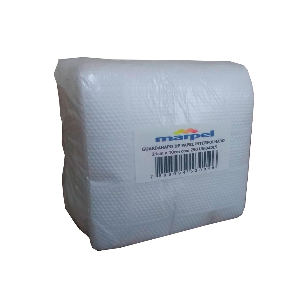 Guardanapo de Papel Mapel Interfolhado 21X10Cm Com 250 Unidades ...