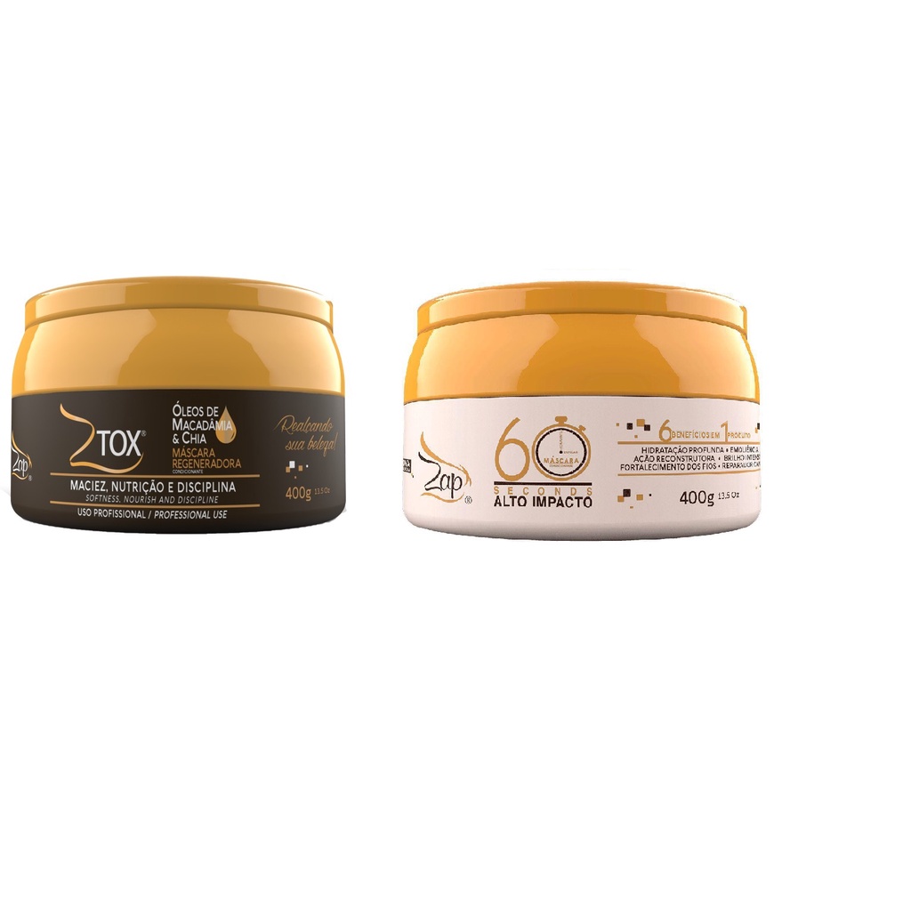 KIT - ZTOX MARROM 400G + ALTO IMPACTO 400G - ZAP | Shopee Brasil