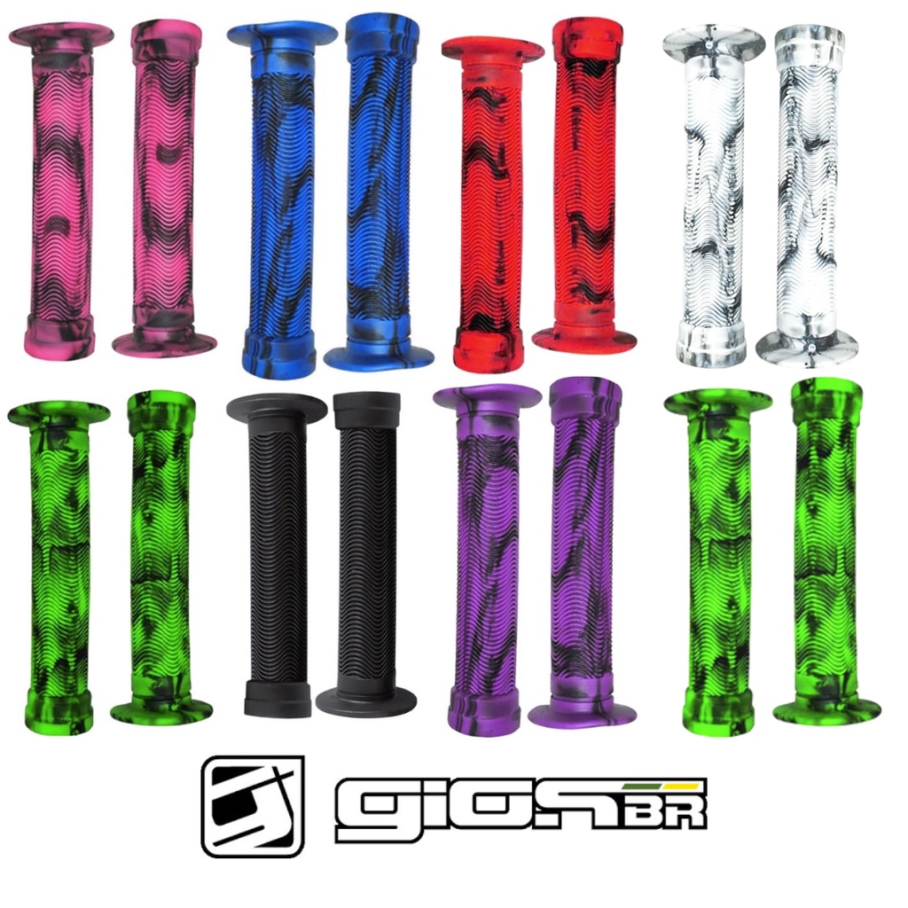 Manopla Punho bicicleta Gios bmx dh freeride wheeling diversas cores - Faz a Boa!