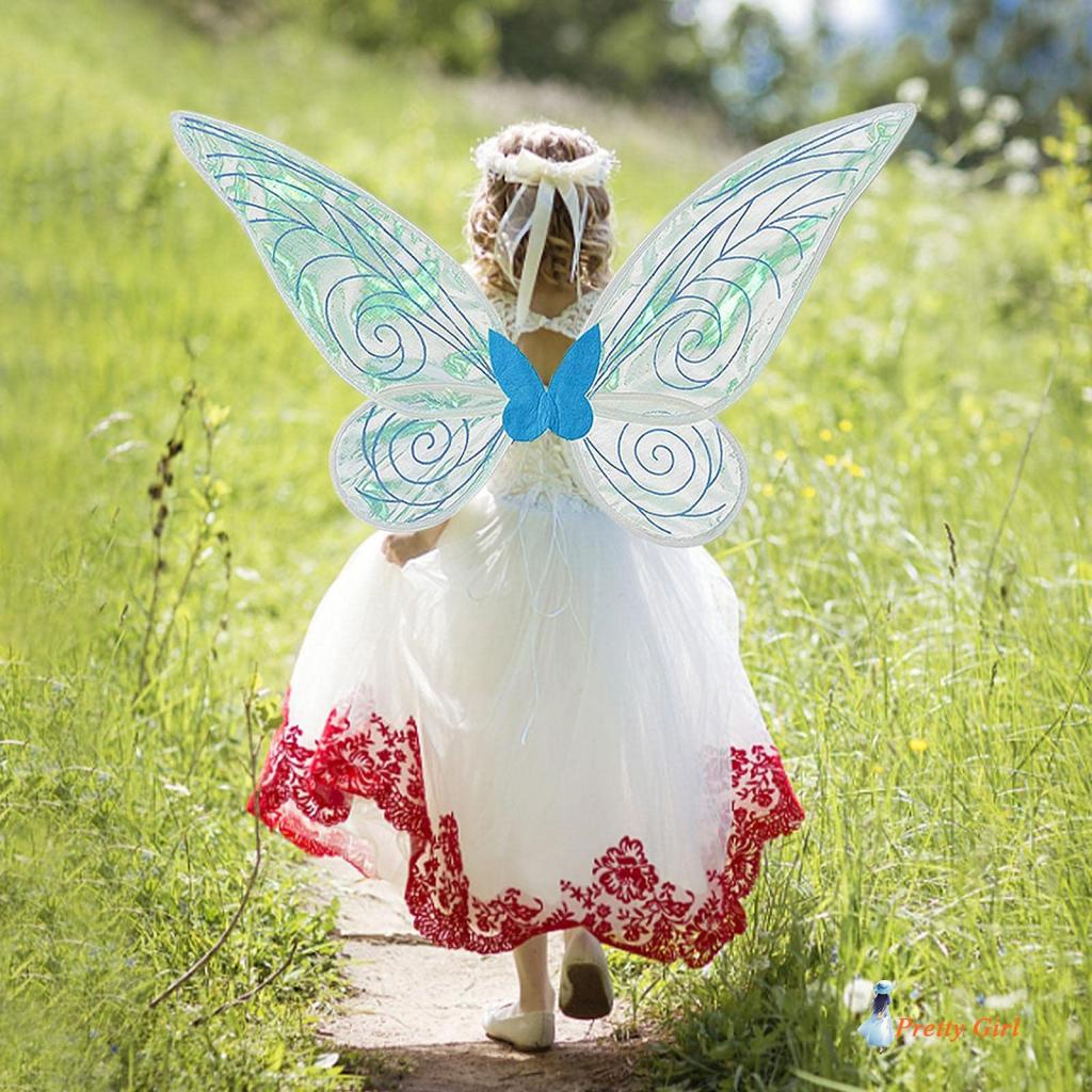 Asas De Fada Borboleta Melífluas-Meninas , Fantasias De Princesa Para ...