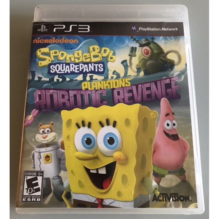 SpongeBob ps3 (Bob Esponja), jogo raro. | Shopee Brasil