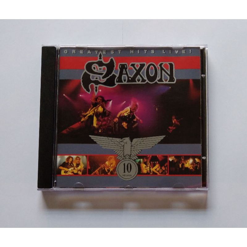 CD SAXON - Live 10 Years (Greatest Hits) Importado & Novo | Shopee Brasil