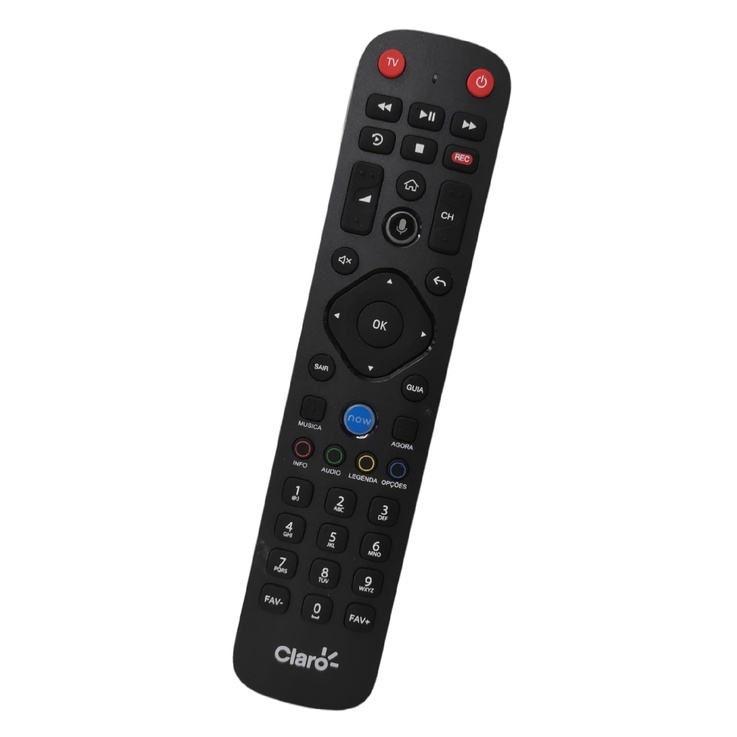 Controle Remoto Claro Tv Hd 4K Com Comando De Voz Original | Shopee Brasil