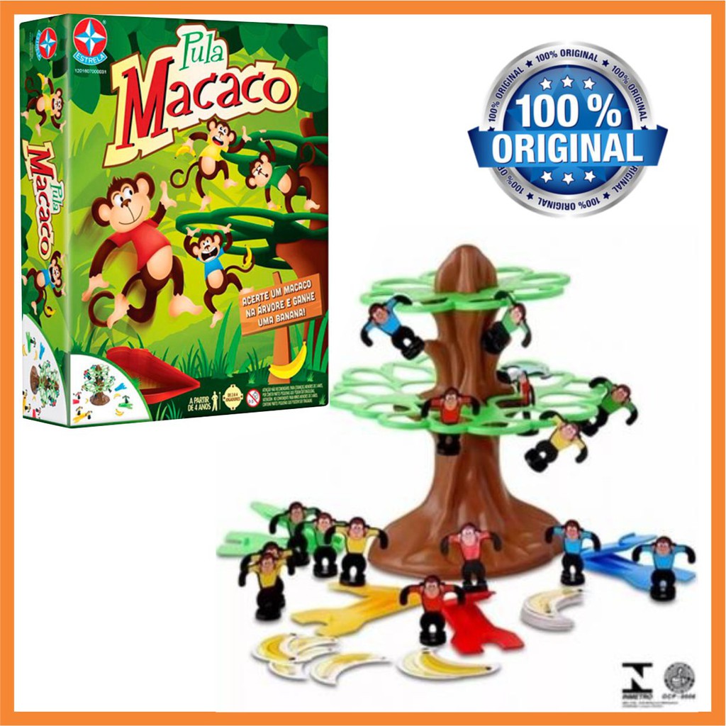 Jogo Pula Macaco - Estrela | Shopee Brasil