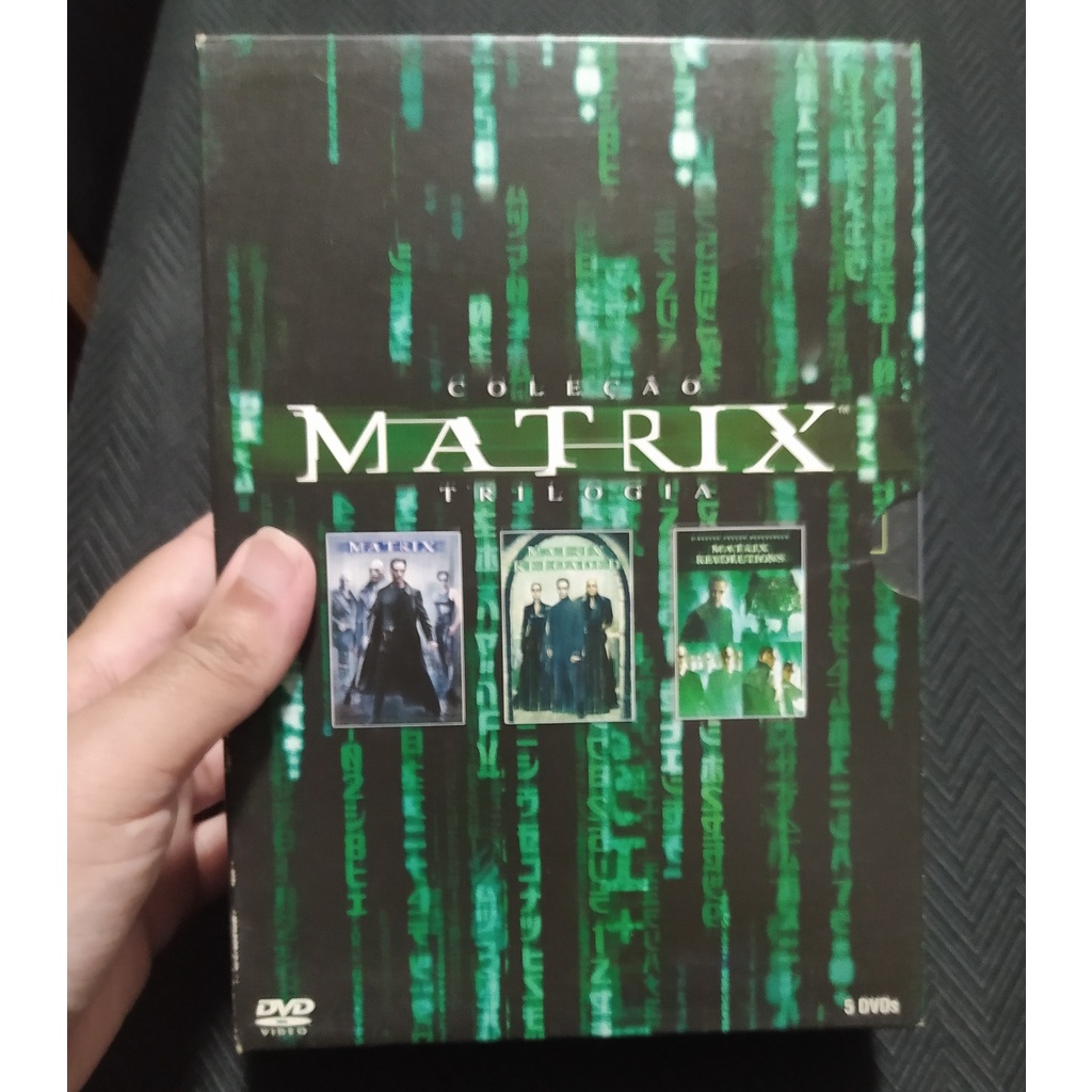 Box DVD Coleção Matrix (3 filmes) | Shopee Brasil
