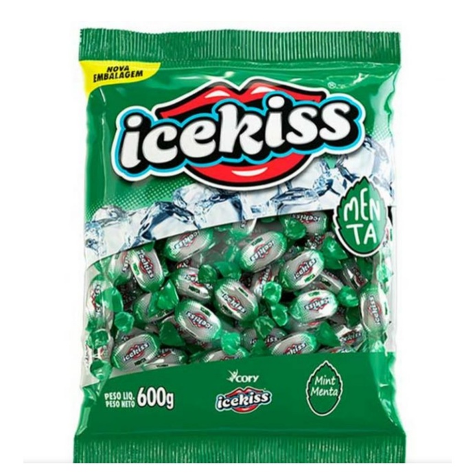 Bala Menta Icekiss Cory 500g | Shopee Brasil