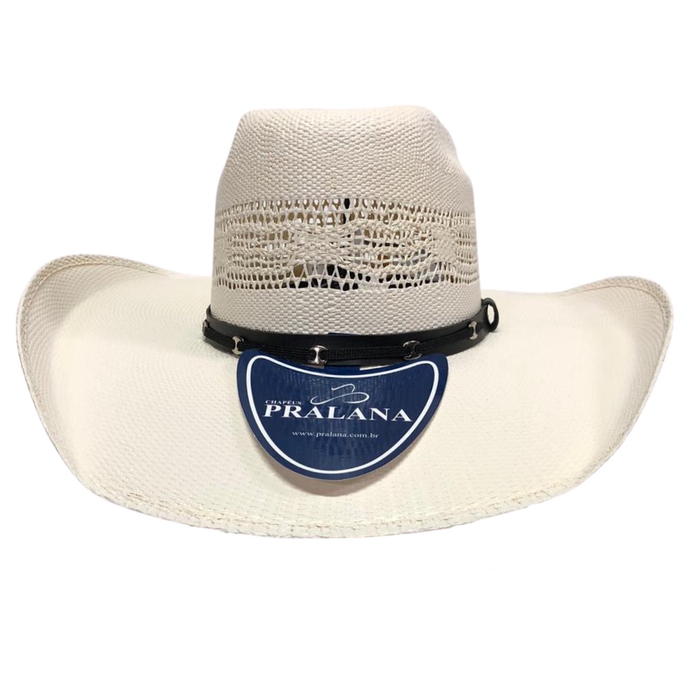 Chapéu Country Importado Mexicano Original Pralana Bangorá Branco 100% Fibra | Ref.:12900.3315 ...