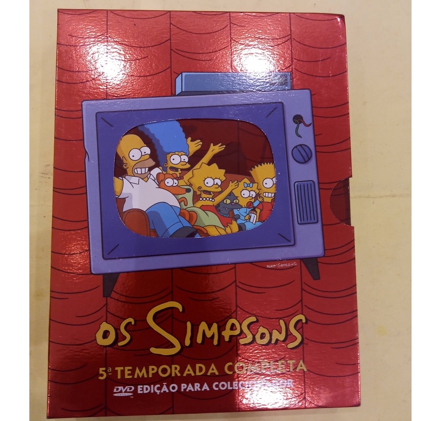 Os Simpsons - 5 temporada | Shopee Brasil