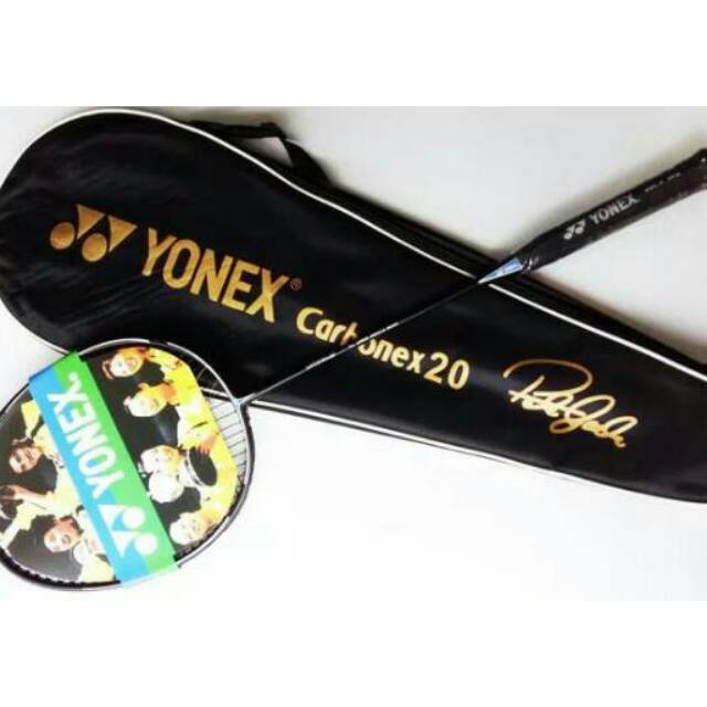 Raquete Yonex CARBONEX 20 Winner Edition 2018 Gold EMBOSS | Shopee Brasil