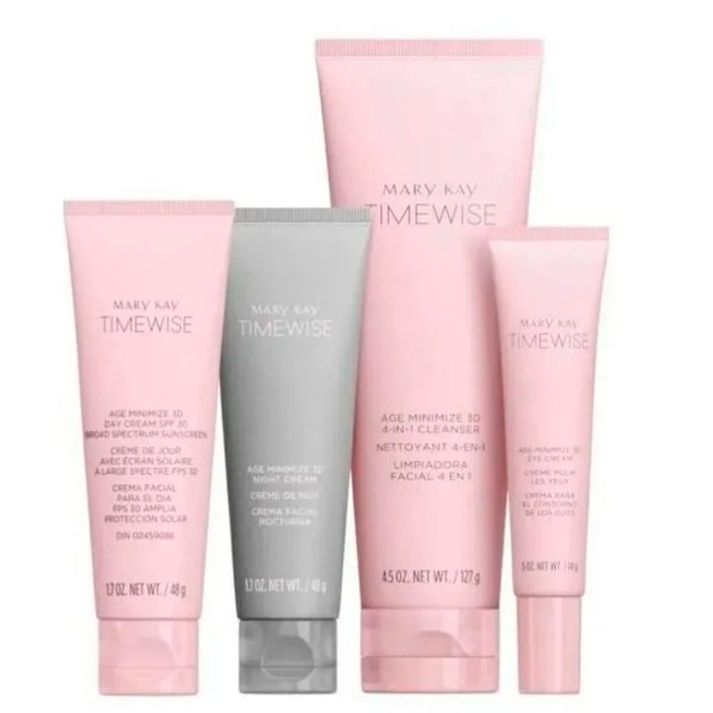 Kit Limpeza Facial Timewise 3d (Completo Original) | Shopee Brasil