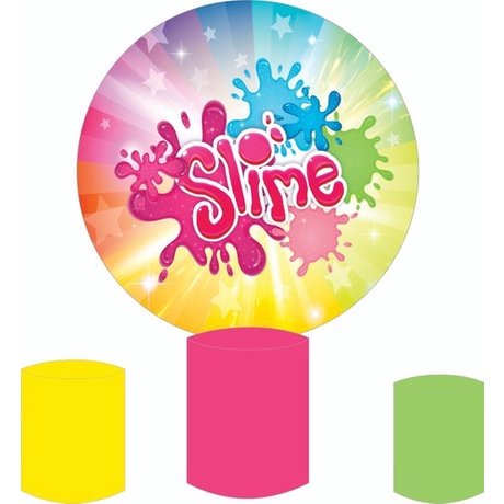Kit Painel Redondo Slime- 1,50mx1,50m + Capas | Shopee Brasil