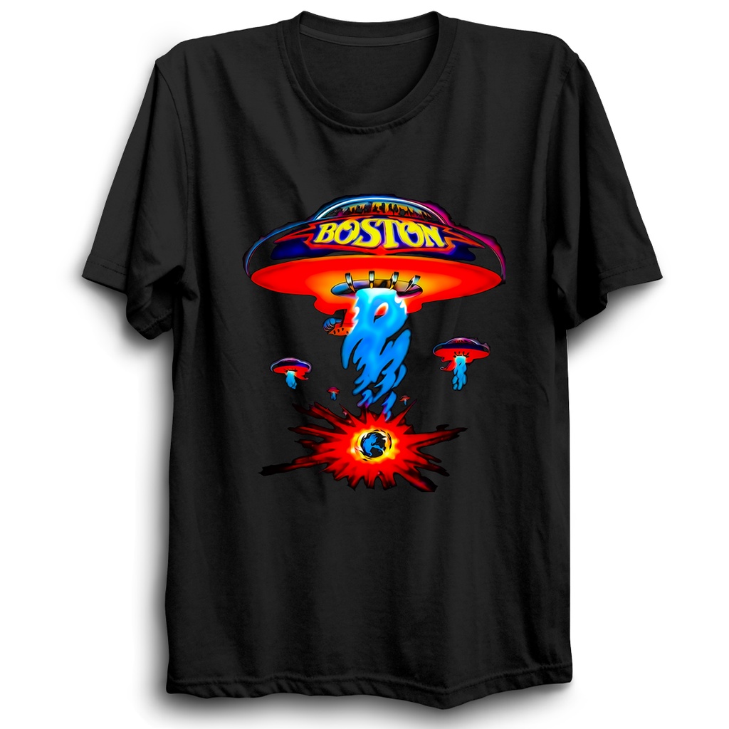 Camiseta Basica Camisa Banda Boston Hard Rock Sound More Than Unissex ...