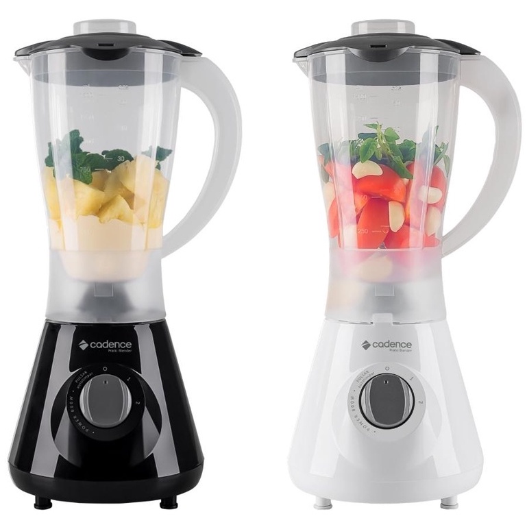Liquidificador Cadence 2,1 Litros 800W Preto Pratic Blender LIQ323 ...