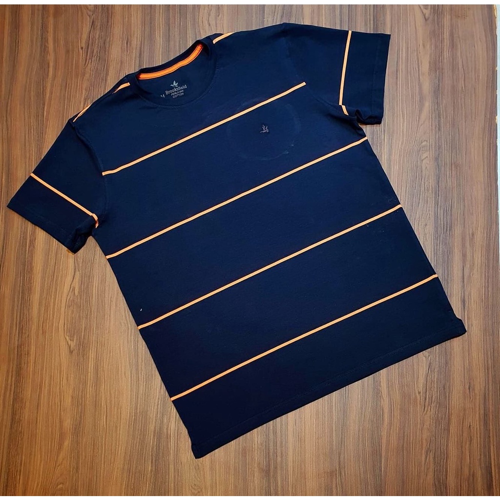 Camiseta Brooksfield | Shopee Brasil