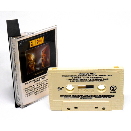 Fita K7 Inimigo Meu 1985 Trilha Sonora Do Filme Enemy Mine | Shopee Brasil