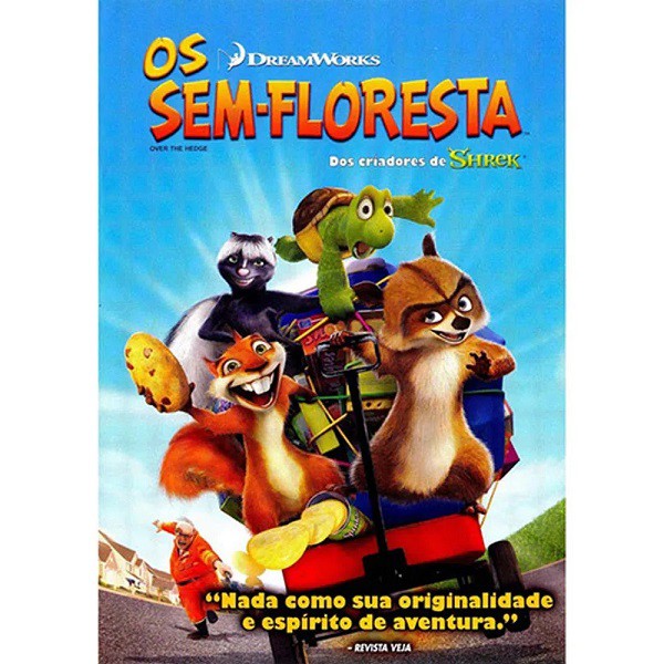 DVD Os Sem-Floresta - DreamWorks - Original | Shopee Brasil
