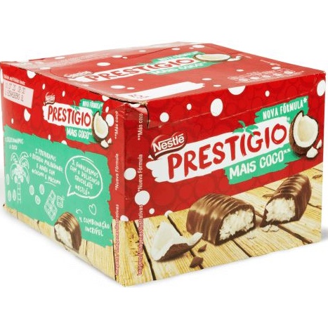 CHOCOLATE PRESTIGIO 33G CAIXA COM 30 UNIDADES | Shopee Brasil