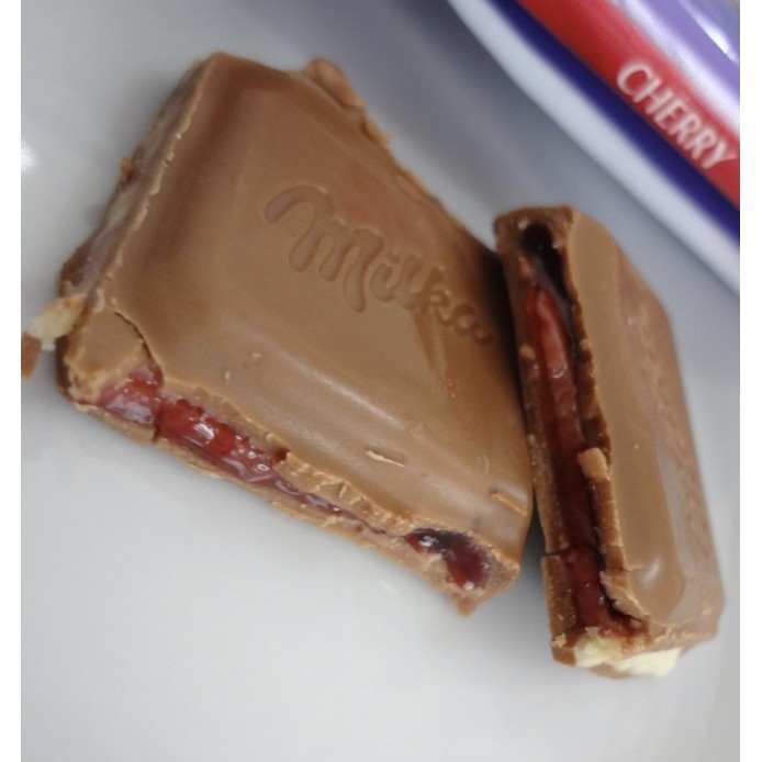 CHOCOLATES IMPORTADOS POLÔNIA - MILKA - CHERRY CREME 100G | Shopee Brasil