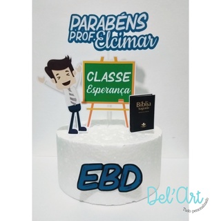 Topo Topper de Bolo personalizados Pastor | Shopee Brasil