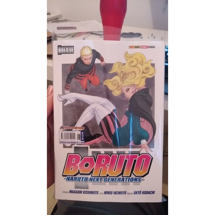 MANGÁ BORUTO VOL. 8 USADO | Shopee Brasil