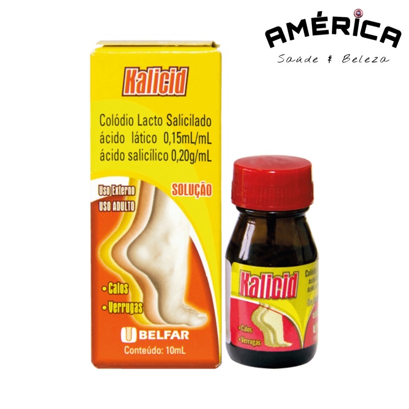 KALICID 10ML (Calos, Verrugas) | Shopee Brasil