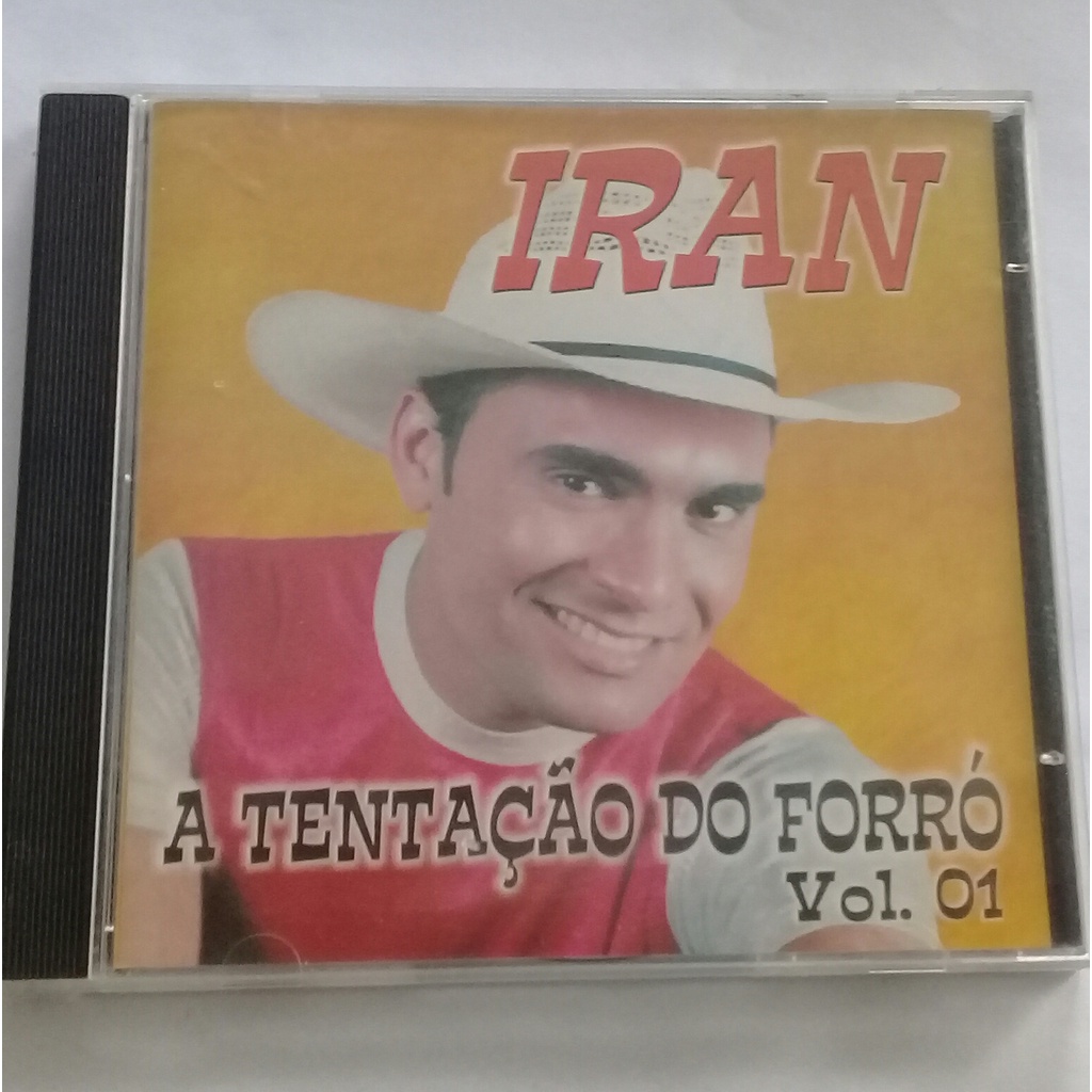 CD IRAN -A tentação do forró Vol.01 | Shopee Brasil