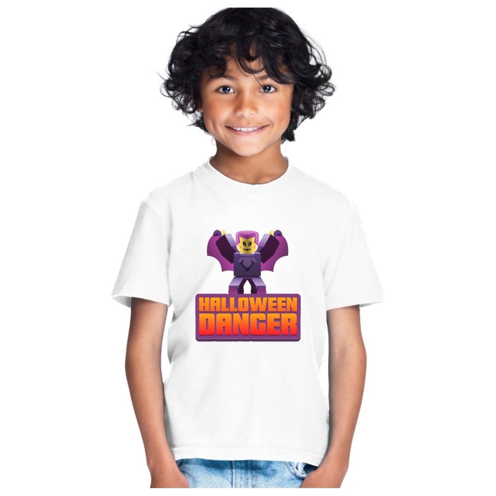 Camiseta Roblox - T-shirt Roblox - Halloween Danger - Roblox Game ...