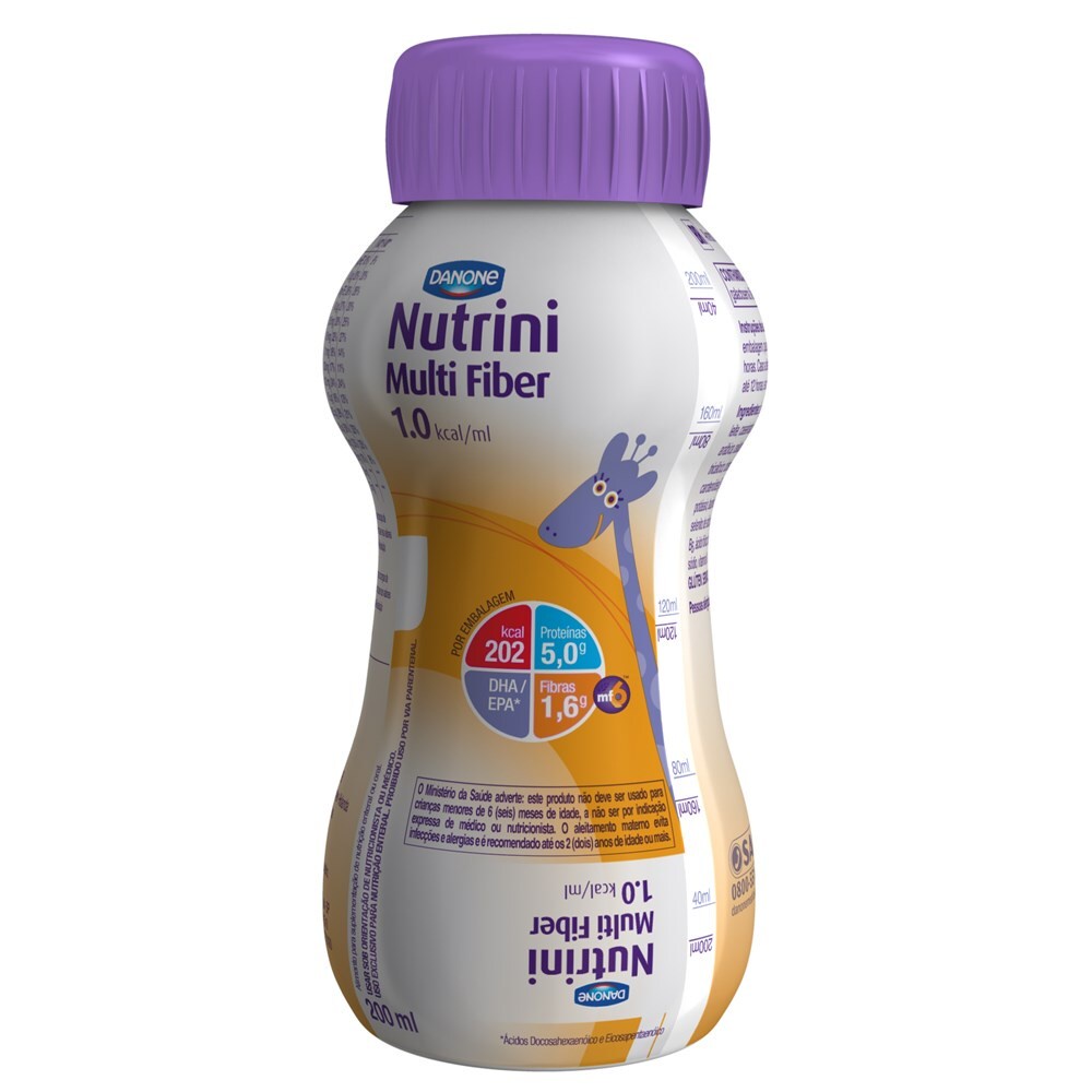 Nutrini Max Multi Fiber Danone 200ml | Shopee Brasil