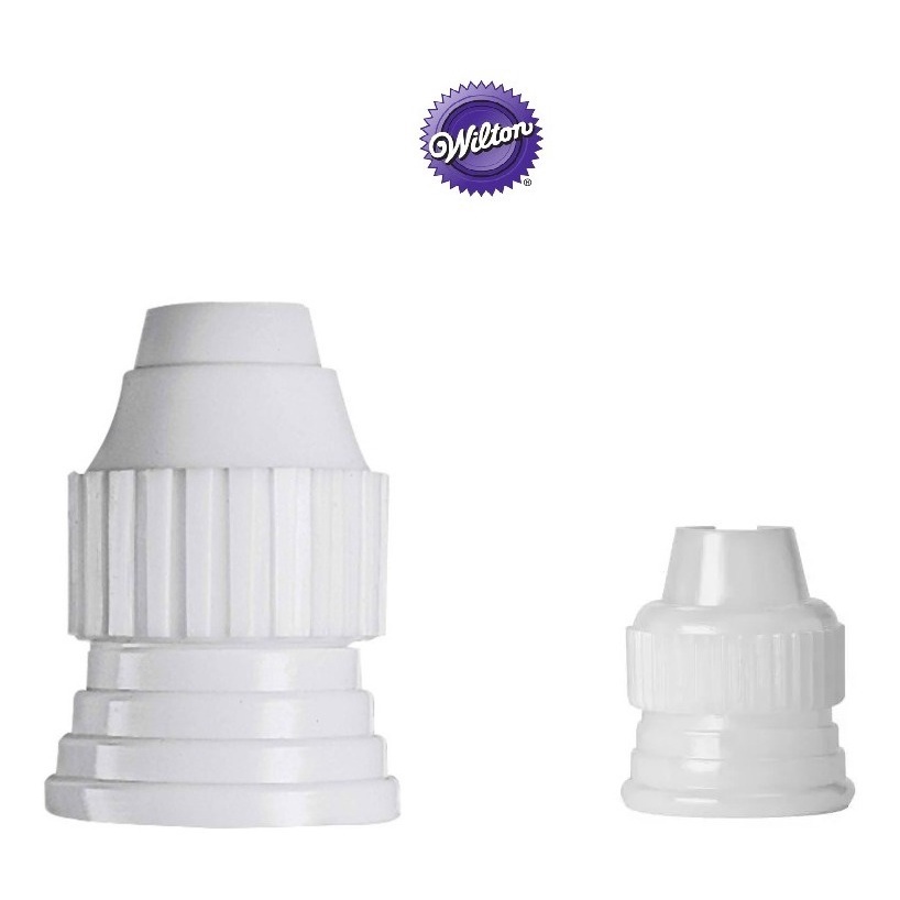 Kit 2 Adaptadores Matriz De Bicos Pequeno e Grande Originais Wilton ...