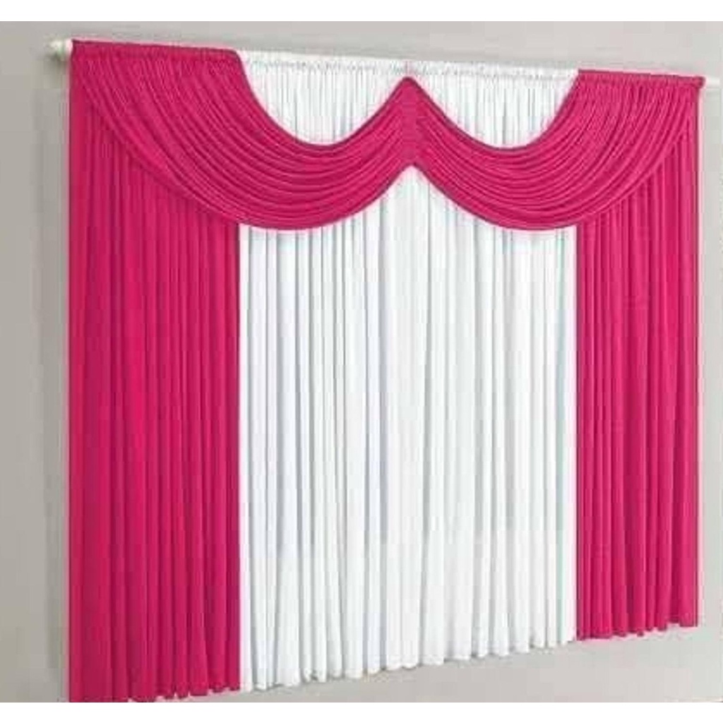 Cortina Paris 2,00 Metros Quarto e Sala - Malha Gel | Shopee Brasil