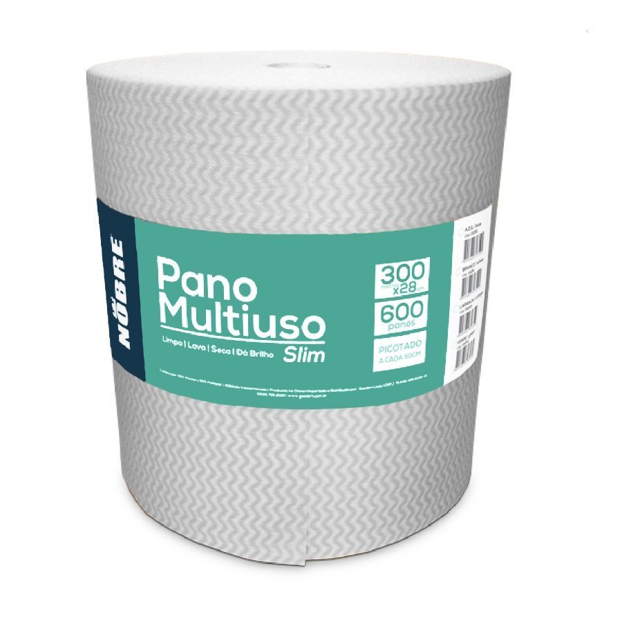 PANO MULTIUSO PERFEX LIMPEZA FÁCIL 300MTS X 28CM. COR AZUL - NÃO RISCA ...