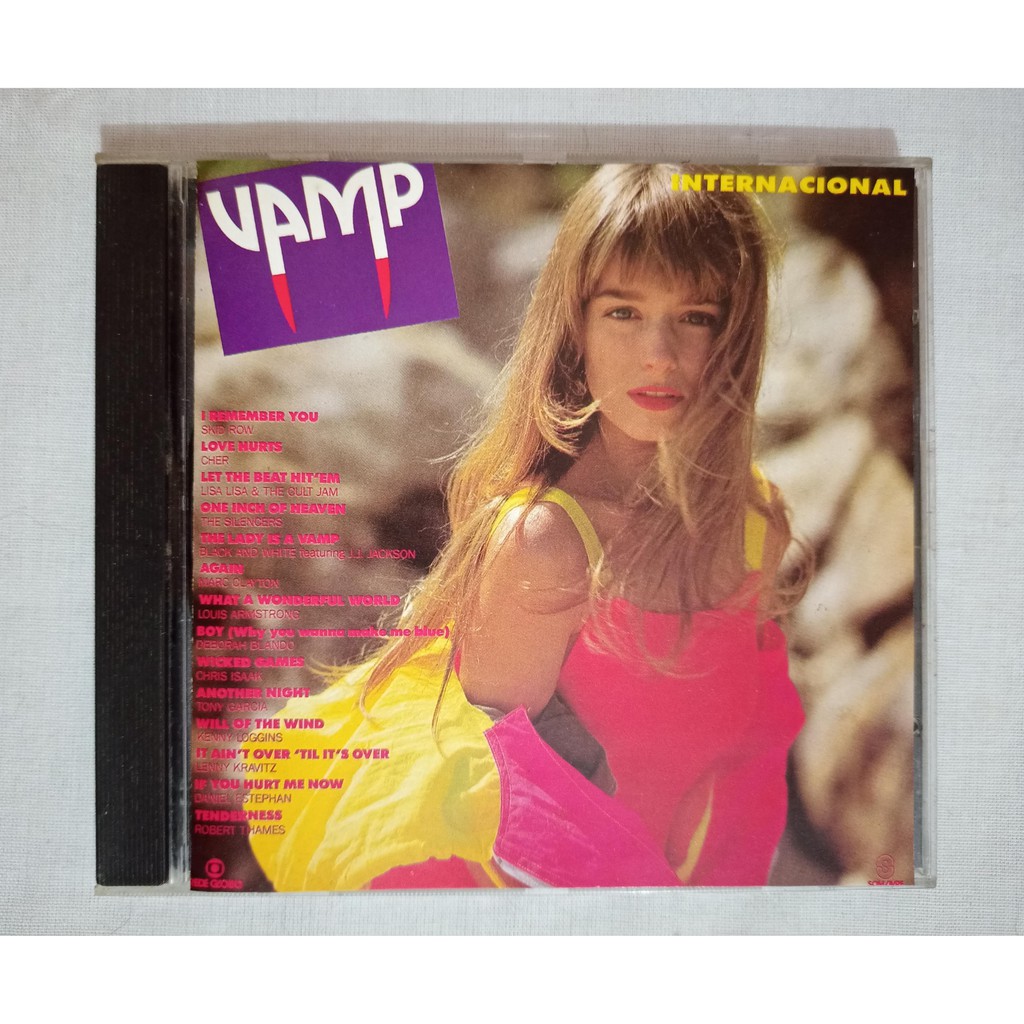 cd Vamp Internacional Trilha da Novela Globo Raridade Colecionador ...